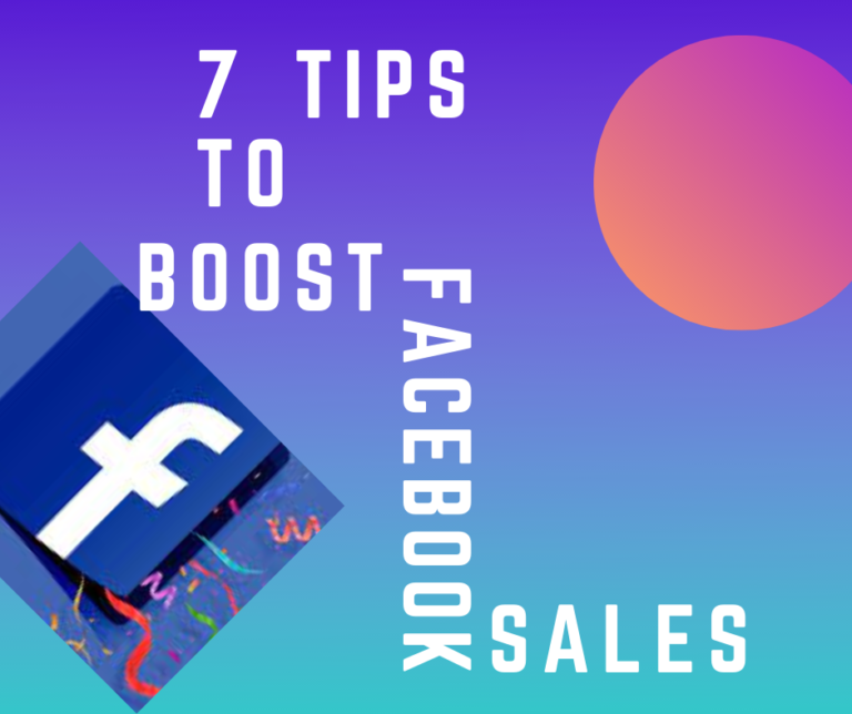 7 Tips to Boost Facebook Sales - ViceClicks