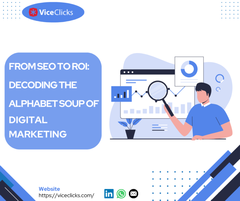 From SEO to ROI: Decoding the Alphabet Soup of Digital Marketing ...